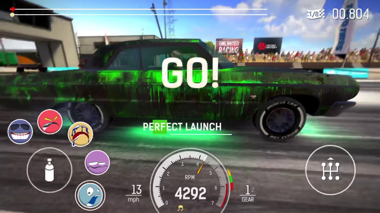 Random drag racing game (4K) - YouTube