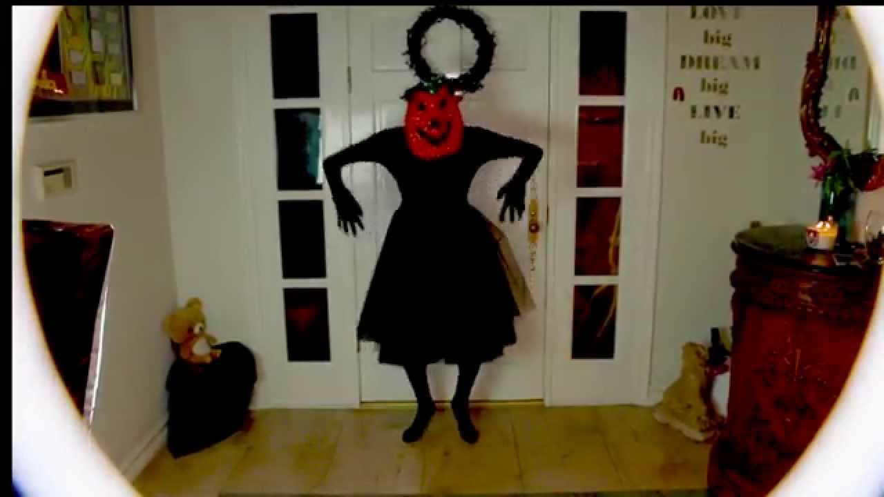 Dancing Pumpkin Woman - YouTube