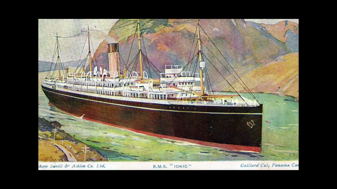 Brief History of SS Ionic (1902) - YouTube