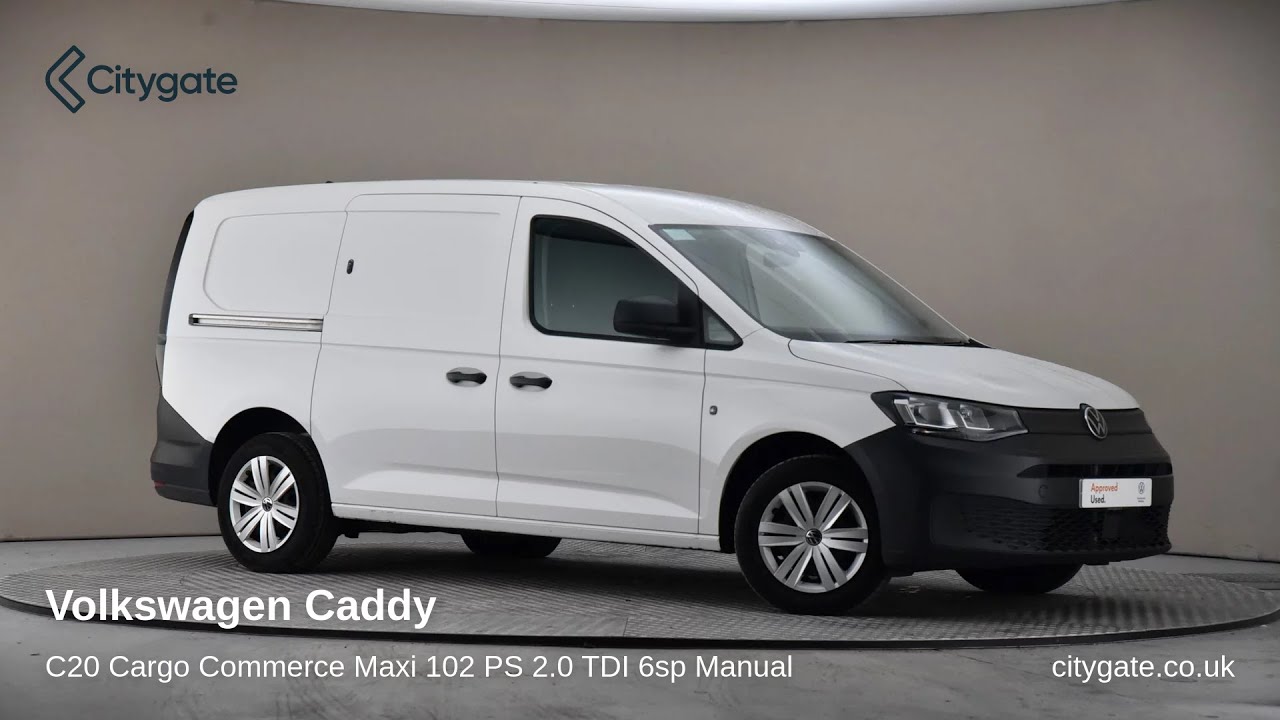 Volkswagen Caddy - C20 Cargo Commerce Maxi 102 PS 2.0 TDI 6sp Manual ...