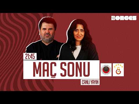 GENÇLERBİRLİĞİ - GALATASARAY MAÇ SONU CANLI YAYIN I ORHAN ULUCA, EKİNSU ULUCA