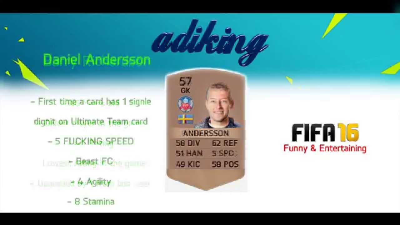 FIFA 16 - Funny and Entartaining cards on UT - feat. Choudhury, Toni ...