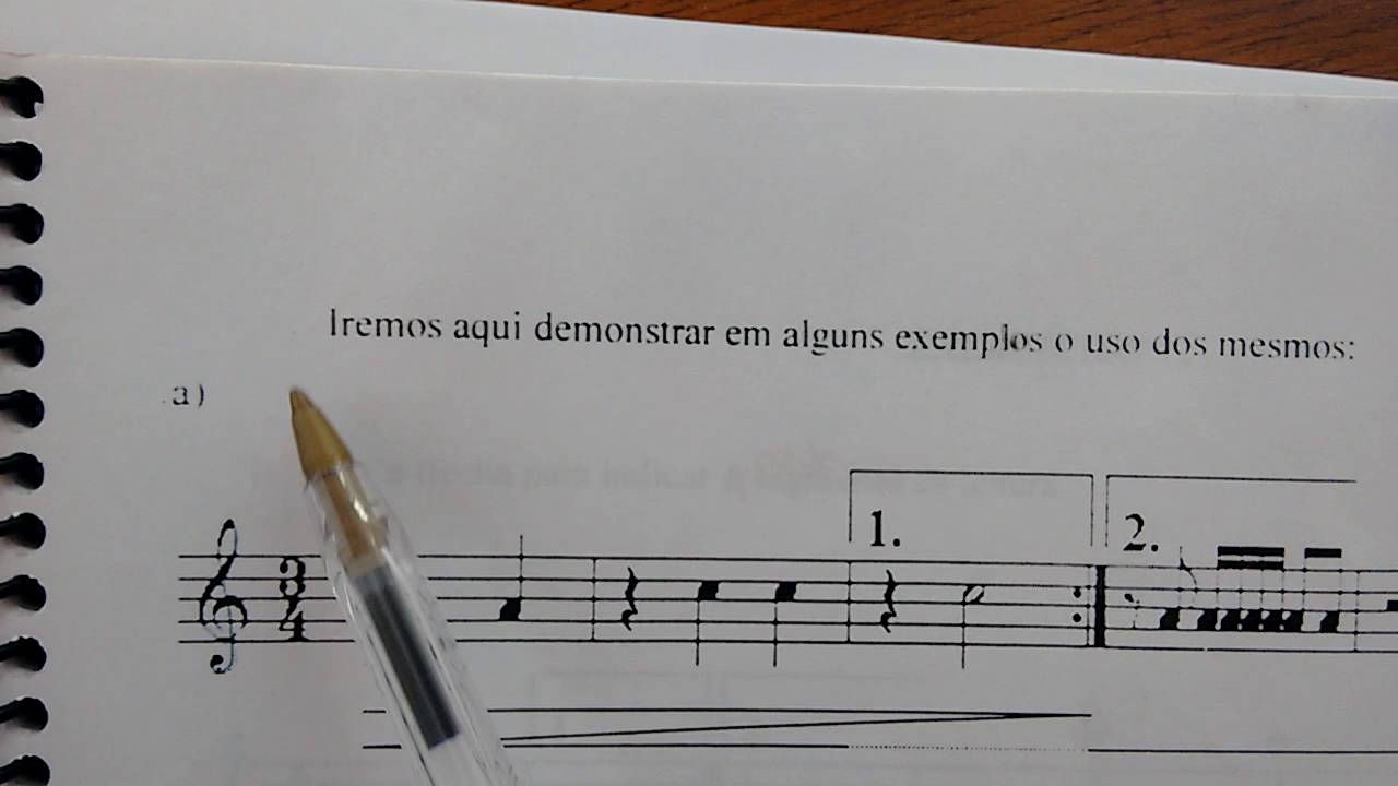 TEORIA MUSICAL - SINAIS DE REPETIÇÃO - YouTube