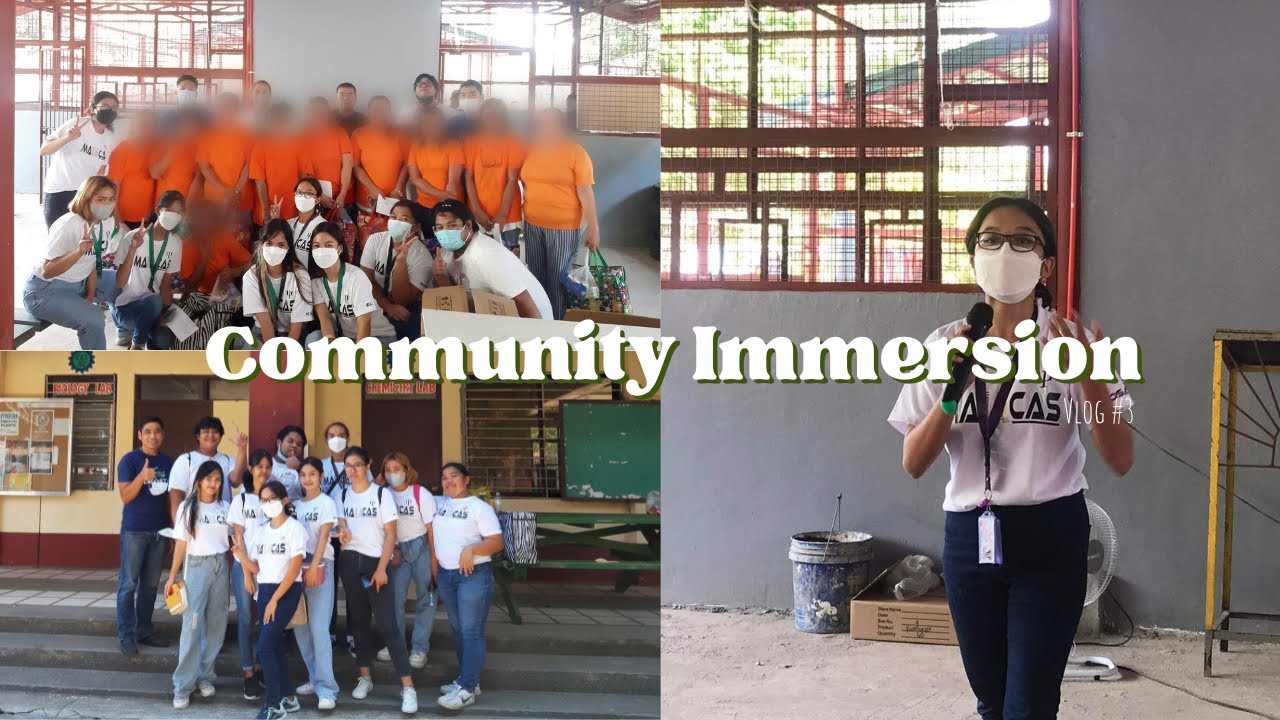 COMMUNITY IMMERSION - YouTube