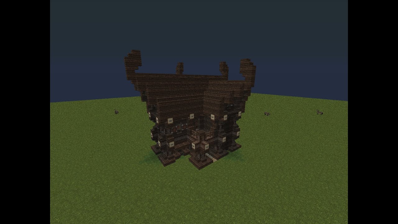 How to Build #2 Medieval Snowy Spruce Forest House |SPEEDBUILD| - YouTube