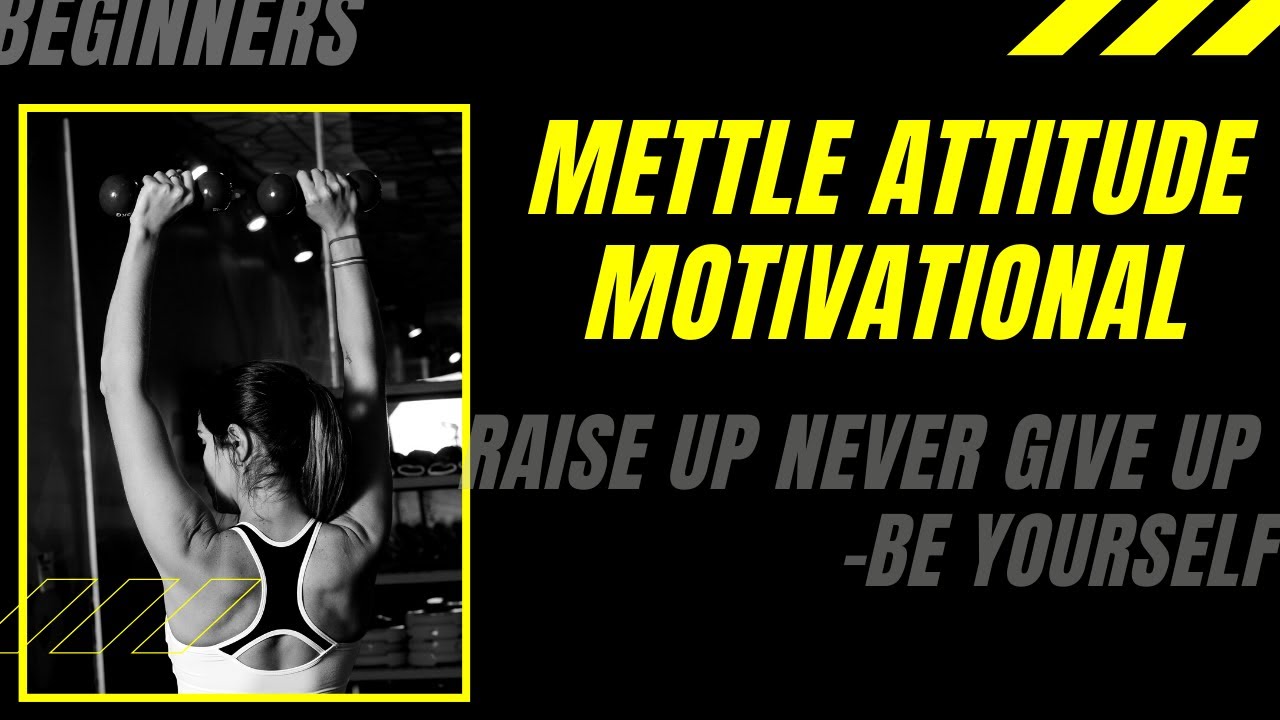 Raise yourself, Never give up - BE YOURSELF Motivational video - YouTube