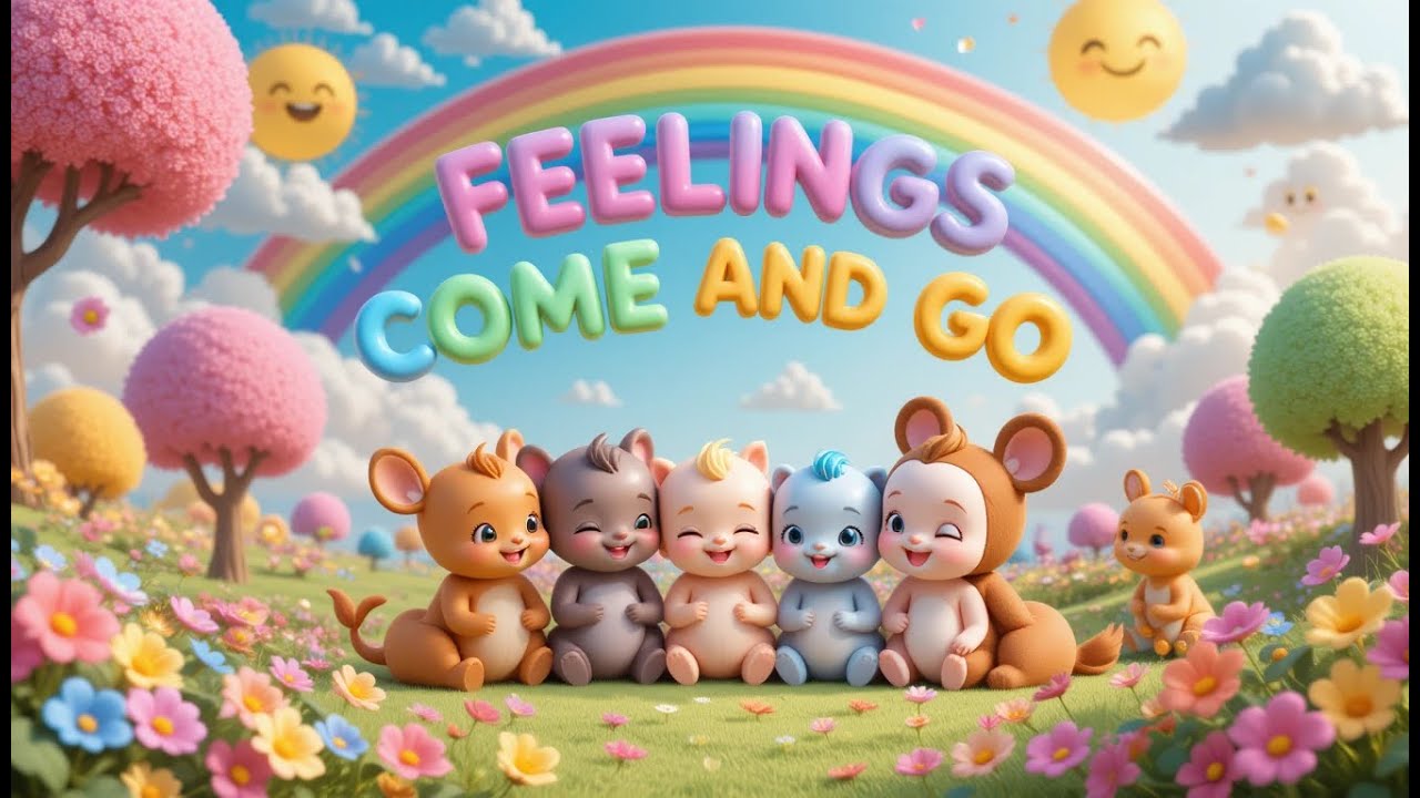 Feeling Come and Go | Emotional Awareness Song for Kids | Learn About ...