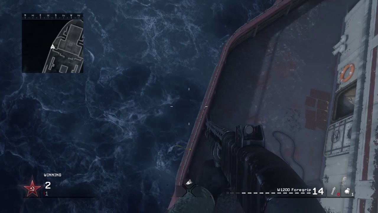 Modern Warfare Remastered (MWR) Out of the map glitch on Wet Work - YouTube