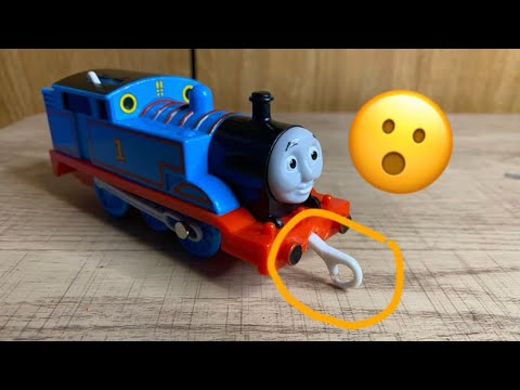 How to give a Trackmaster Thomas a front coupler - YouTube