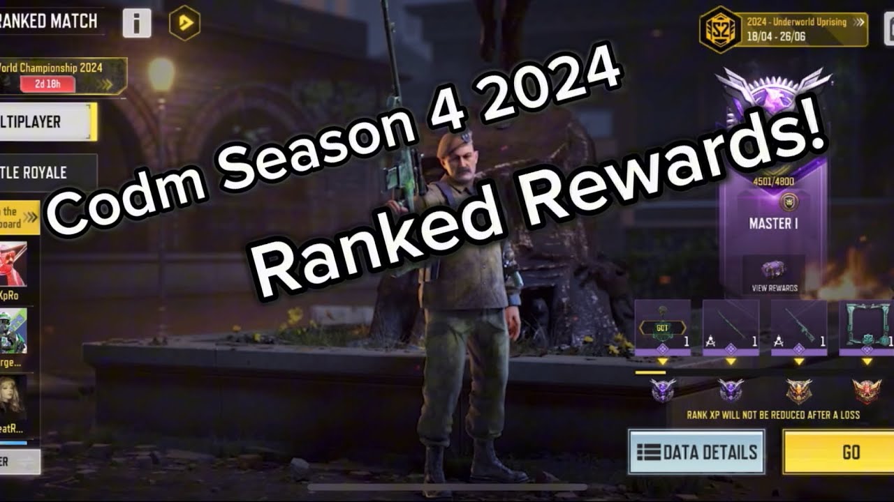Codm season 4 2024 ranked rewards - YouTube