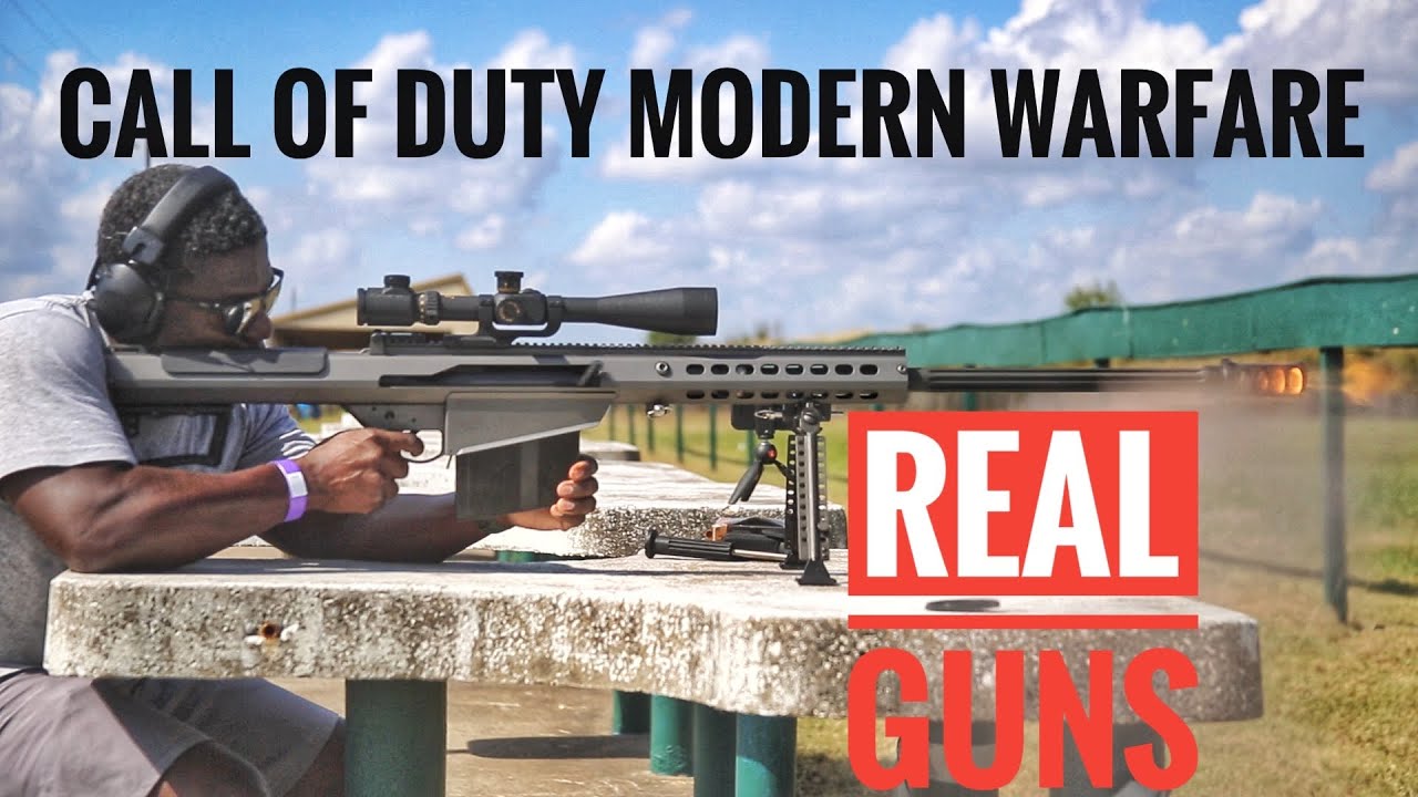 Call of Duty Modern Warfare Guns in Real Life #callofduty - YouTube