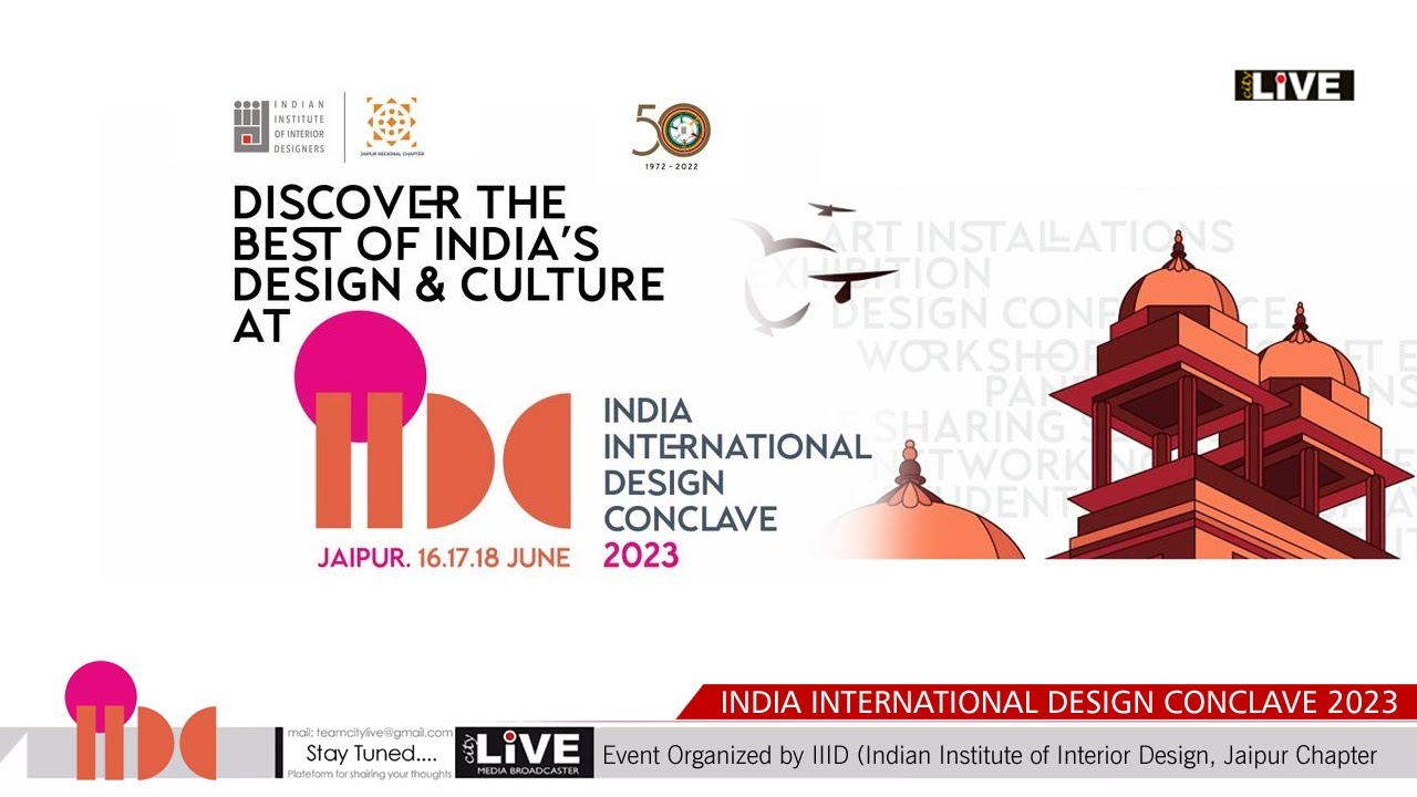 #INDIA INTERNATIONAL DESIGN CONCLAVE 2023 - DAY 2 - YouTube