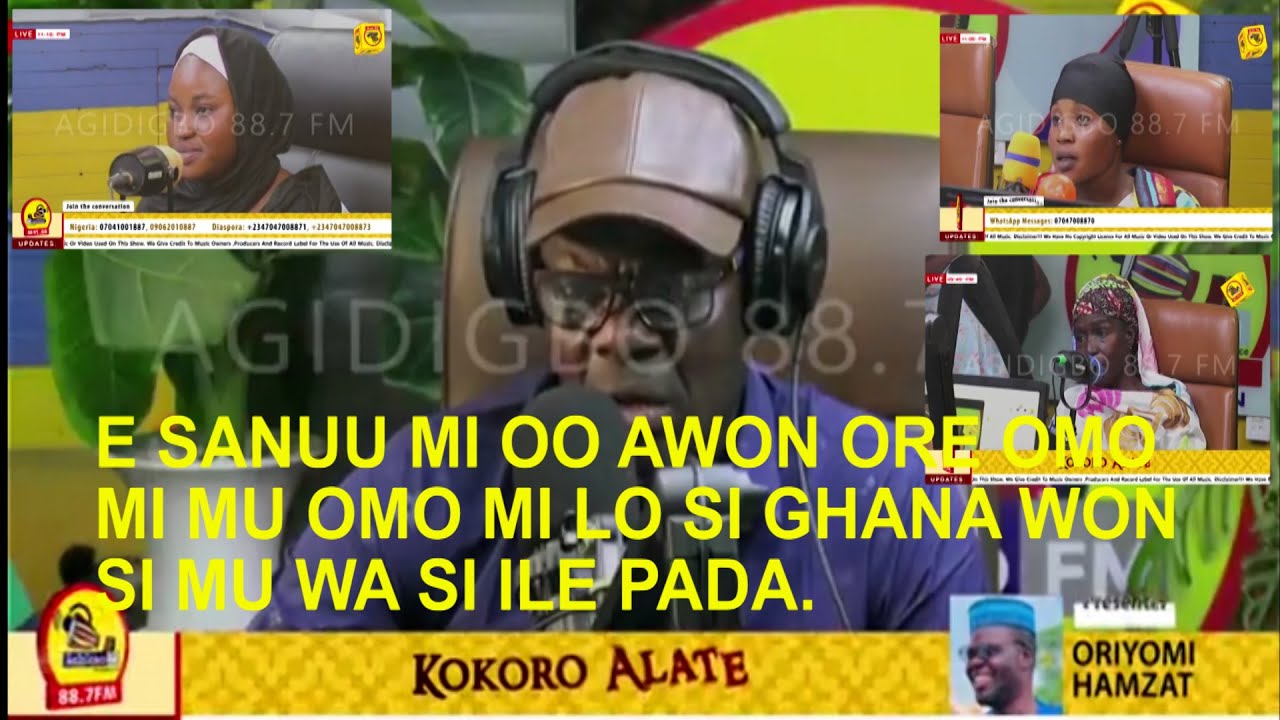 KOKORO ALATE | AWON ORE OMO MI MU OMO MI LO SI GHANA WON SI MU PADA WA ...