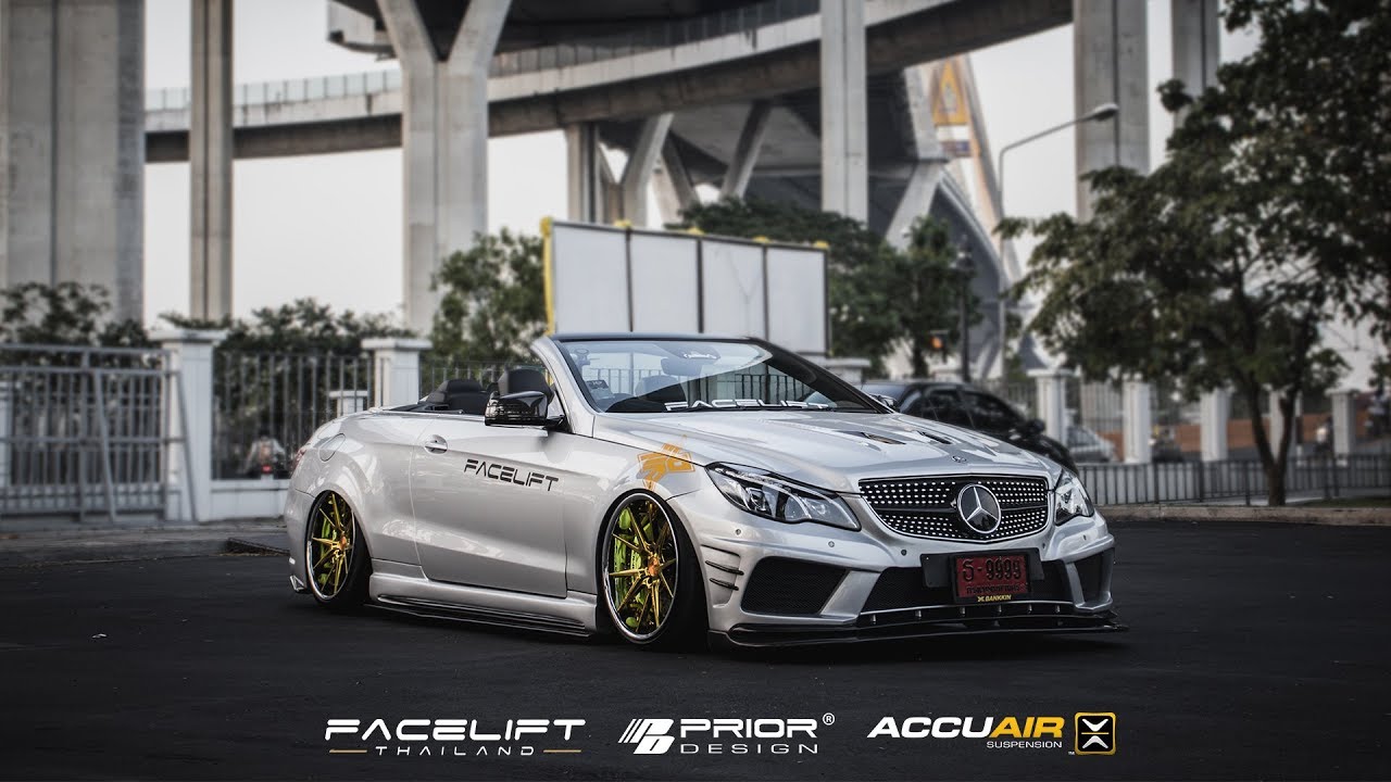 Mercedes Benz W207 ⚡ PRIOR DESIGN EDP - YouTube