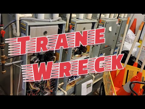 Trane Wreck No Heat Service Call - YouTube