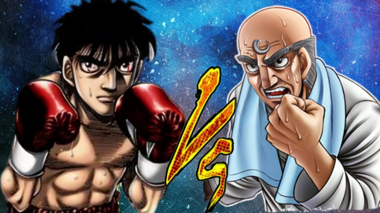 Kamogawa (1990) vs Kamogawa (1947) Hajime no Ippo PS2 Victorious Road 2 ...