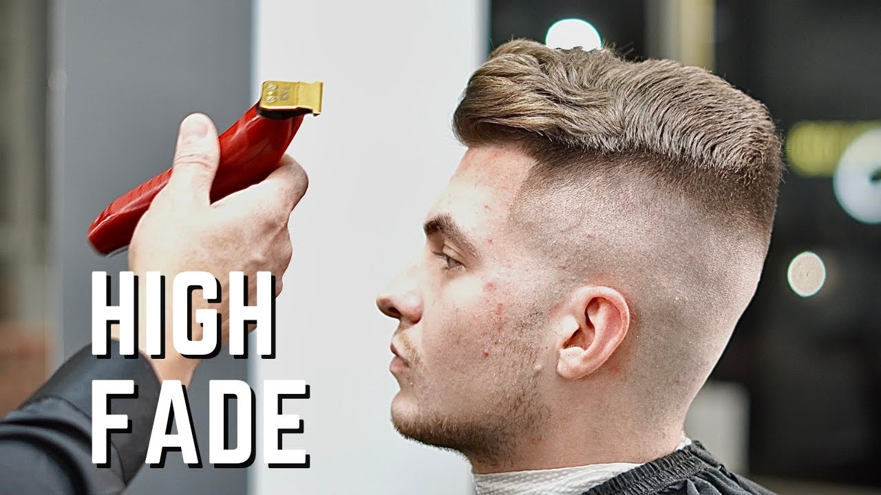 High Fade Haircut Men