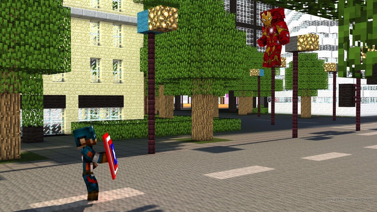 SUPERHEROES UNLIMITED MOD/melhor mod de herois para minecraft - YouTube