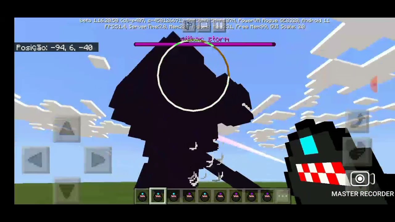 WITHERING STORM ADDON V2! By me(added wither storm!) - YouTube