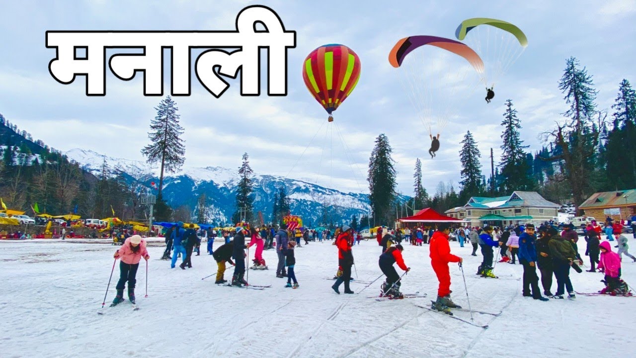 solang valley manali | manali today | manali current situation | manali ...