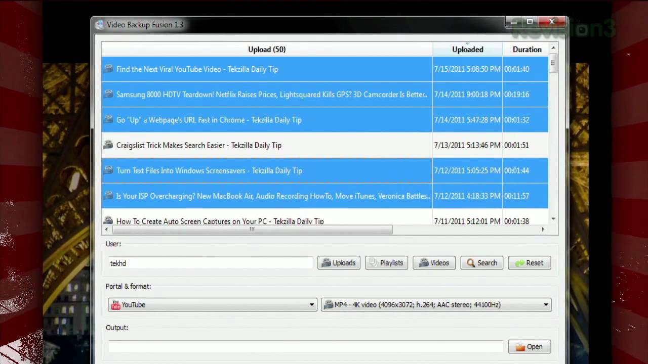 Batch Download YouTube Videos - Tekzilla Daily Tip - YouTube