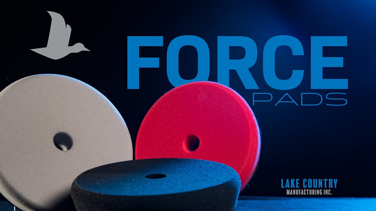Lake Country Manufacturing Force Pads - YouTube