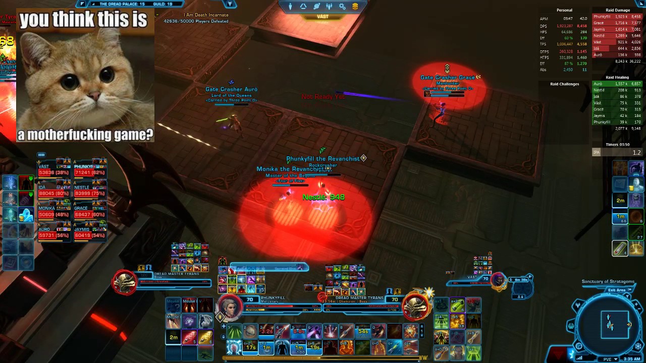 Dread Palace - Dread Master Tyrans 8man Master Mode - YouTube