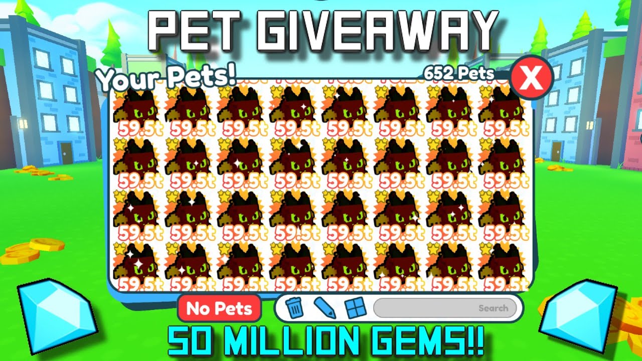 🔴 ROBLOX LIVE! | Pet Simulator X PIXEL DEMON & GEMS GIVEAWAY! | PIXEL ...