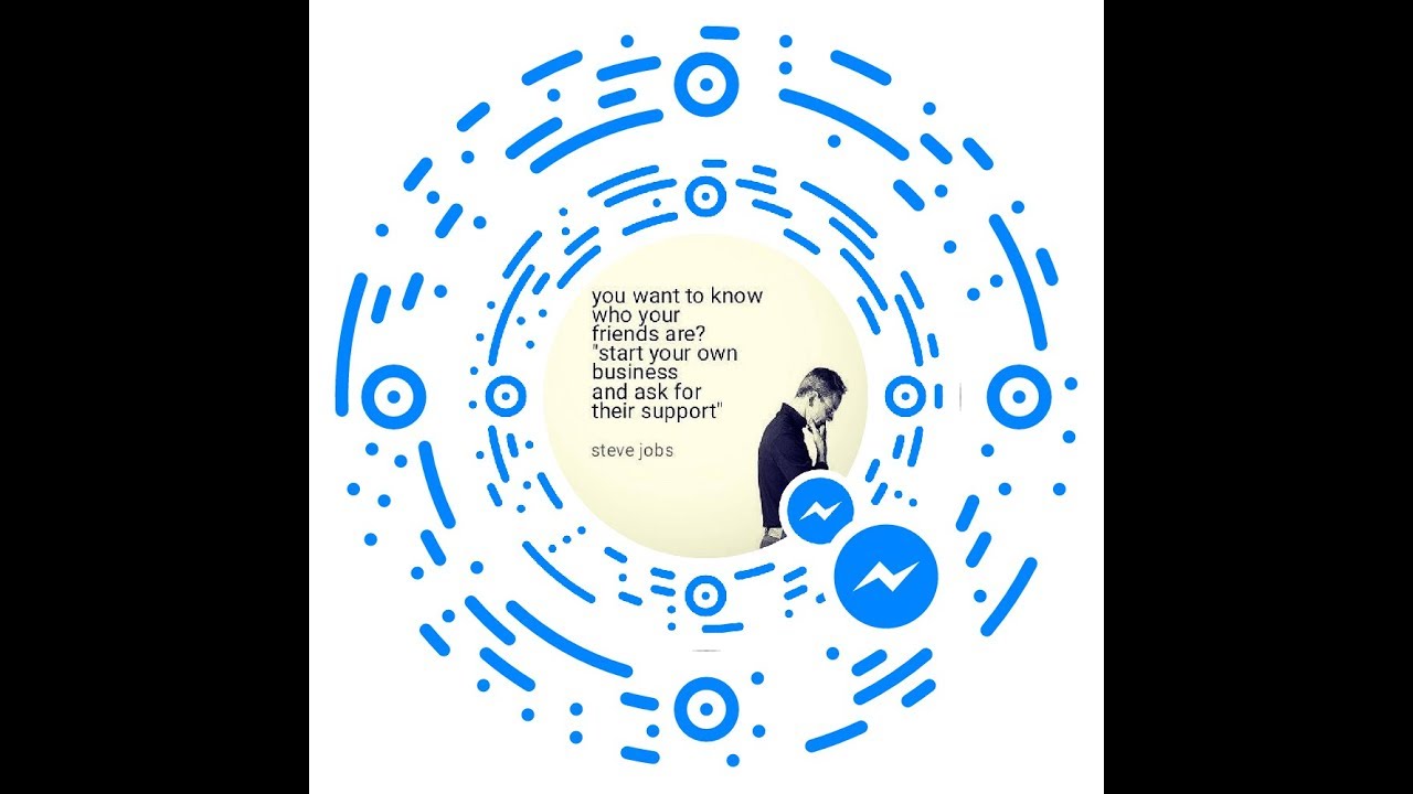 Personal Facebook Messenger Code - Find and Scan - YouTube
