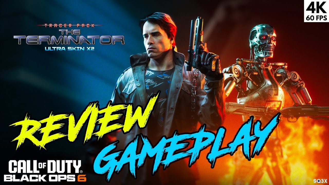 THE TERMINATOR TRACER PACK Review & Gameplay 🔥 CALL OF DUTY: BLACK OPS ...