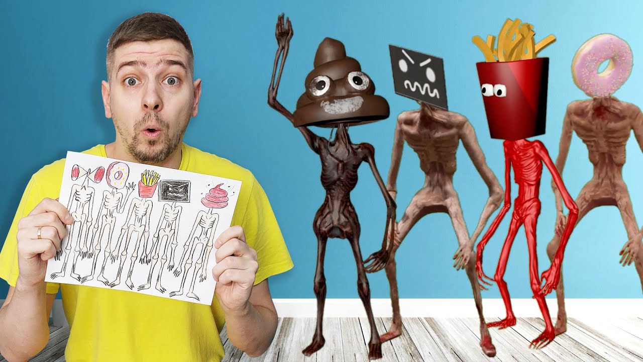 Army Siren Head | SCP Monsters in real life - YouTube