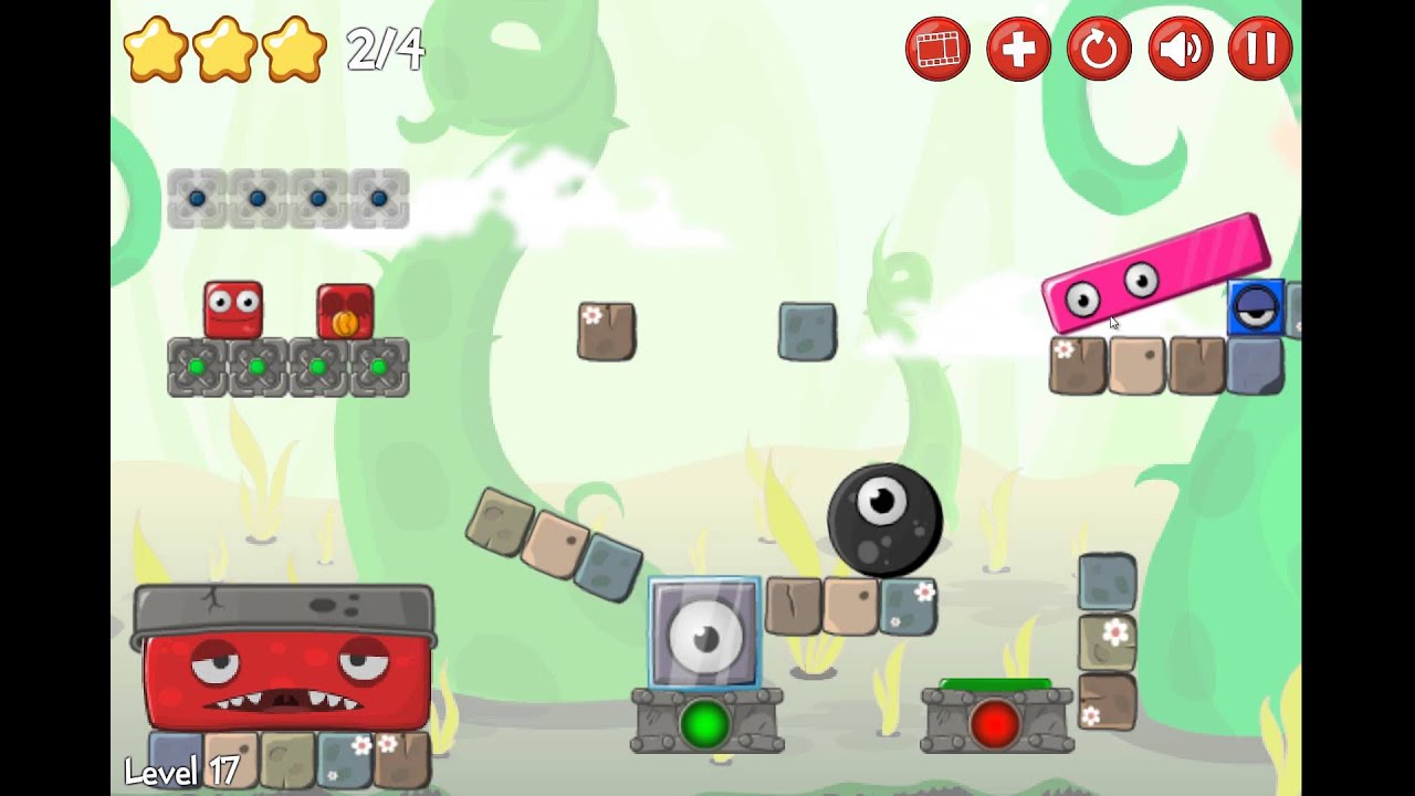Monsterland 4: One more Junior -- Level 17 Walkthrough - YouTube