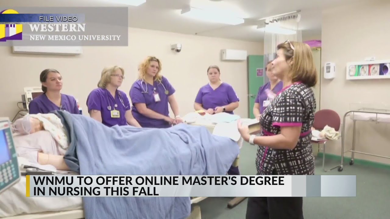 WNMU to begin offering online master's program for nursing - YouTube