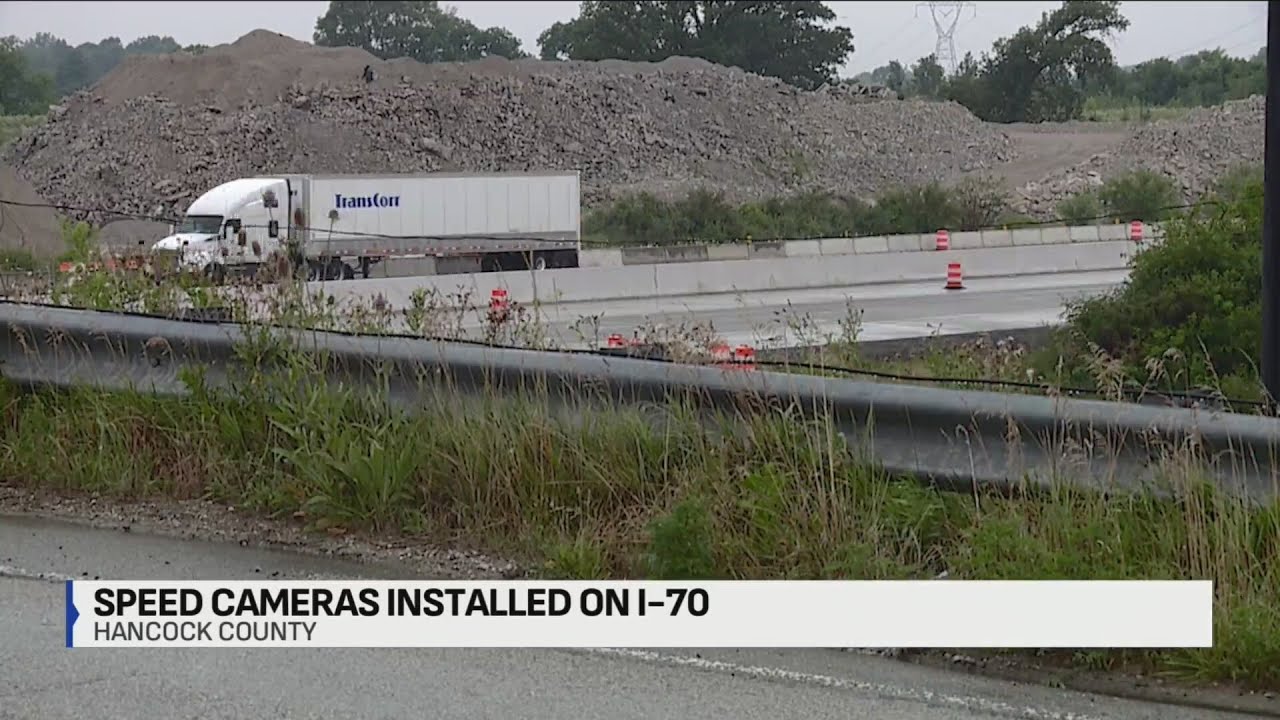 INDOT to deploy speed cameras in Hancock County I-70 construction zone ...