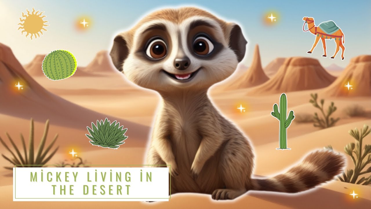 Mickey Living in the Desert/Children's Stories #watching #kids #story # ...