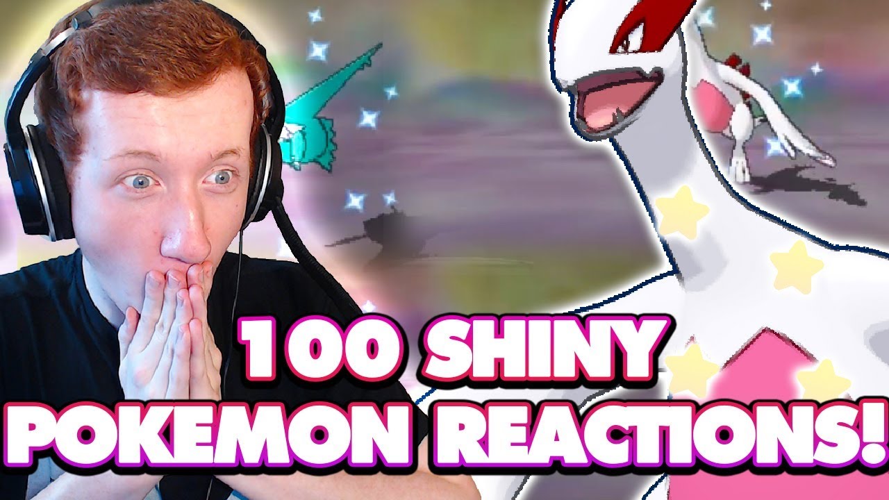 100 LIVE SHINY POKEMON REACTIONS! - HUGE Pokemon Sun & Moon & ORAS ...