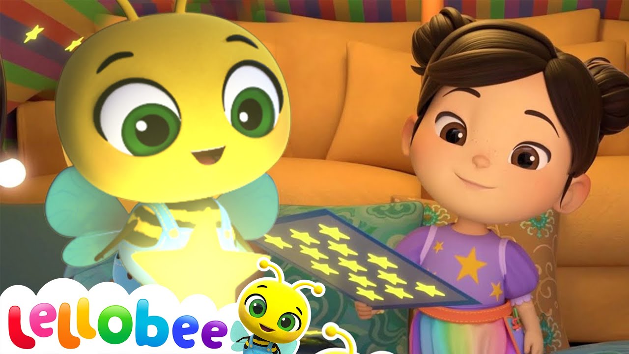 Twinkle Twinkle | Lellobee City Farm Sing Along | Learn ABC 123 | Fun Cartoons | Moonbug Kids ...