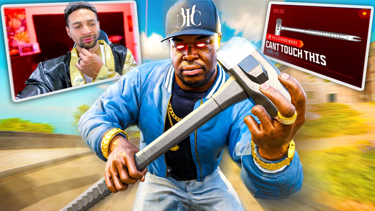 This *NEW* Broken Melee turn me into MC HAMMER - YouTube
