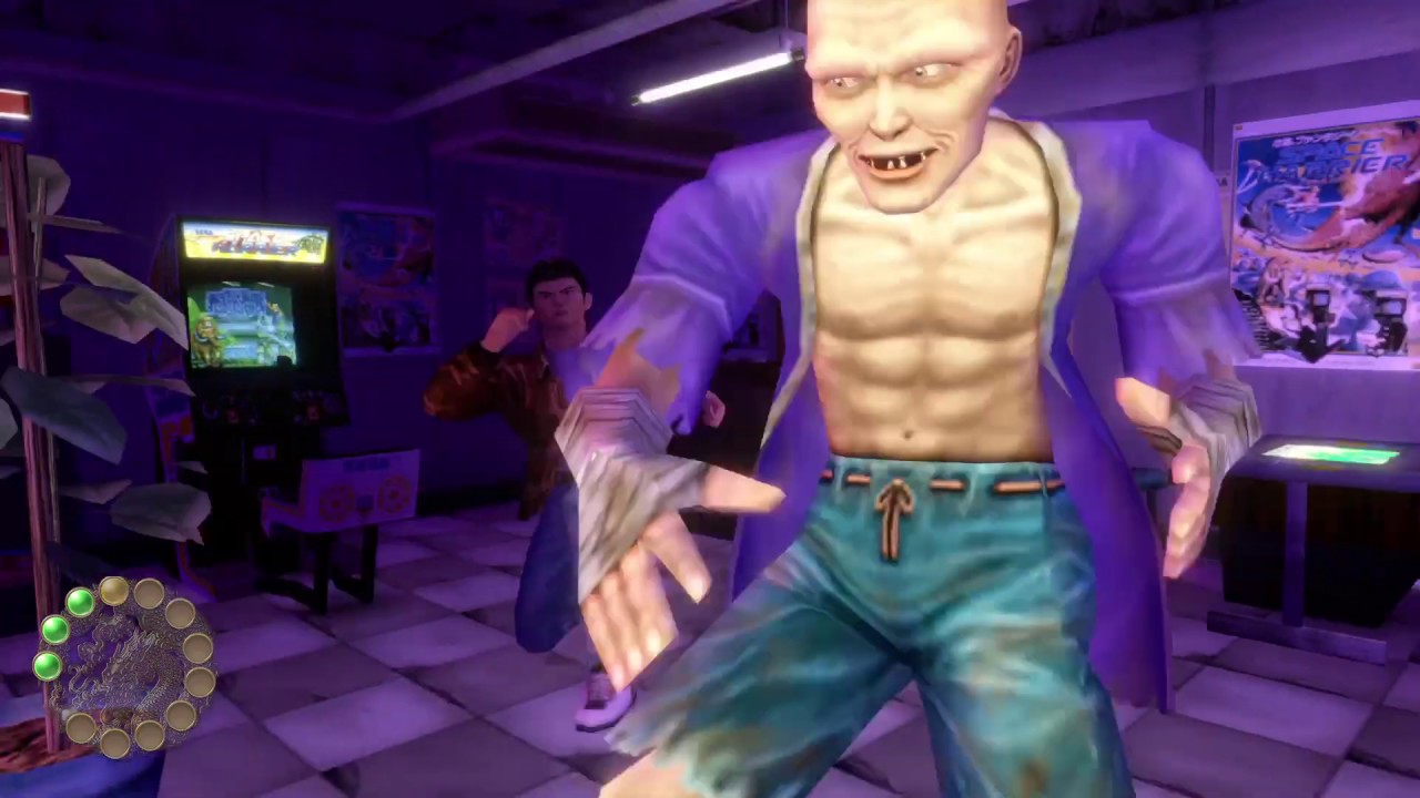 Shenmue HD - Defeating Chai in You Arcade [PS4] - YouTube