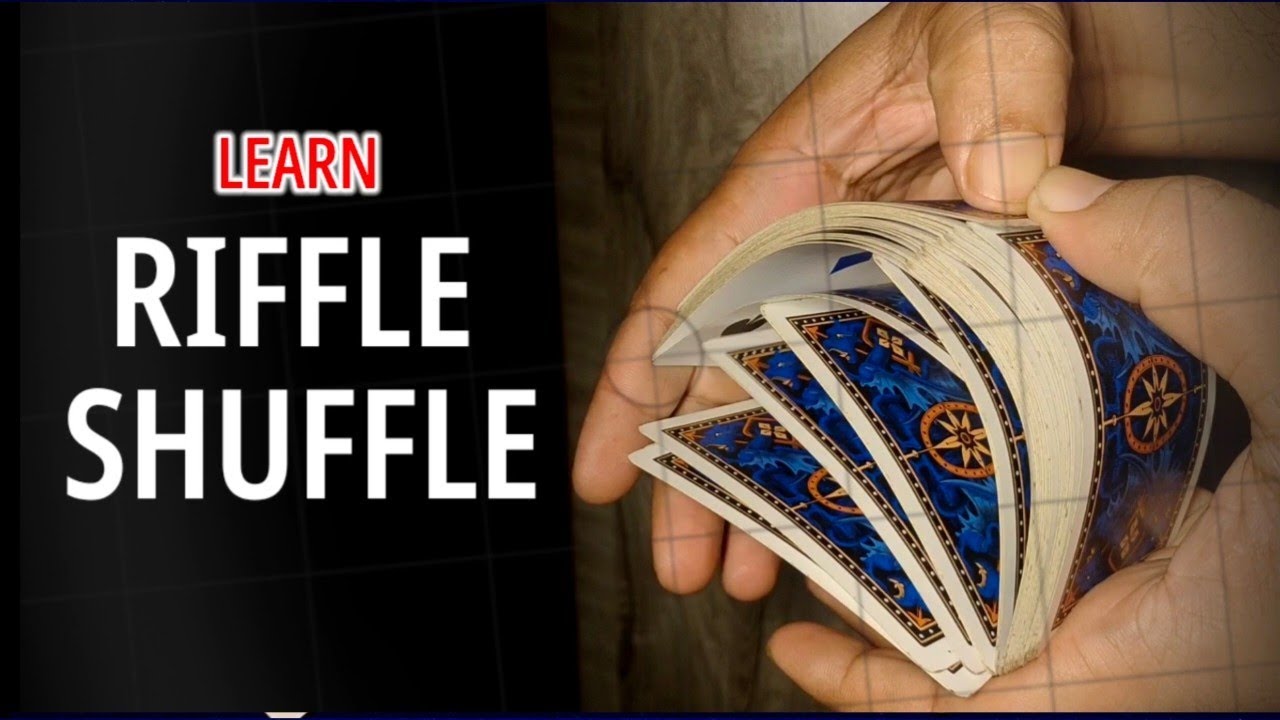 Riffle Shuffle-Tutorial (Hindi) ।। आसान तरीके से फरी मरना सीखिए - YouTube