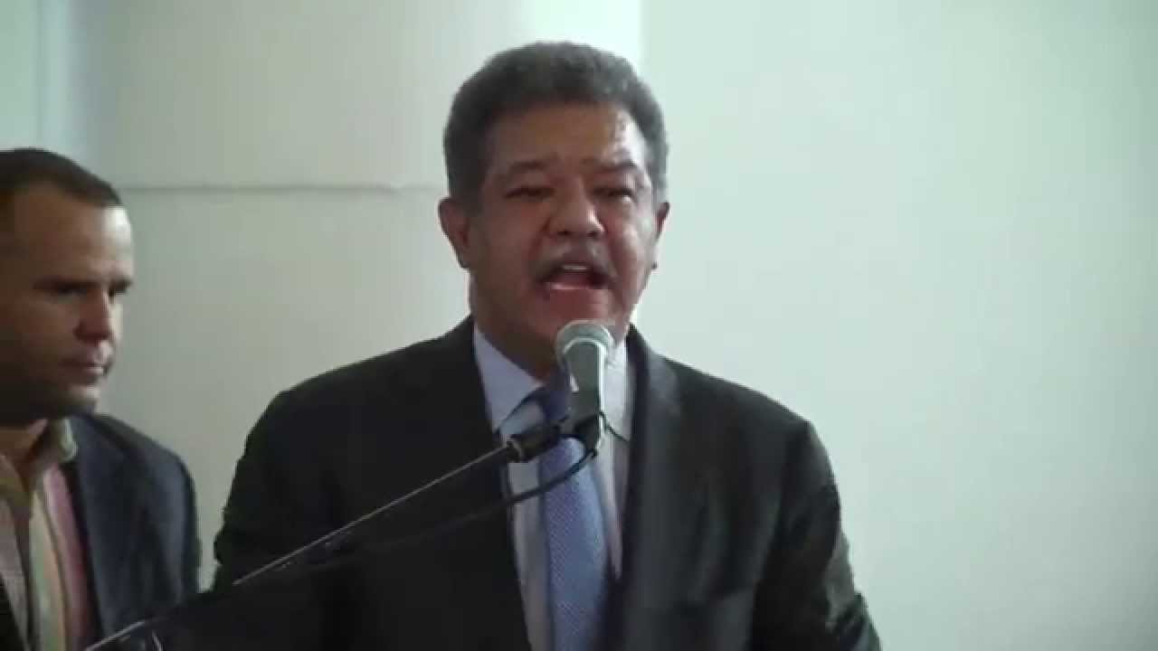 Discurso de Leonel Fernández, Presidente del PLD - YouTube