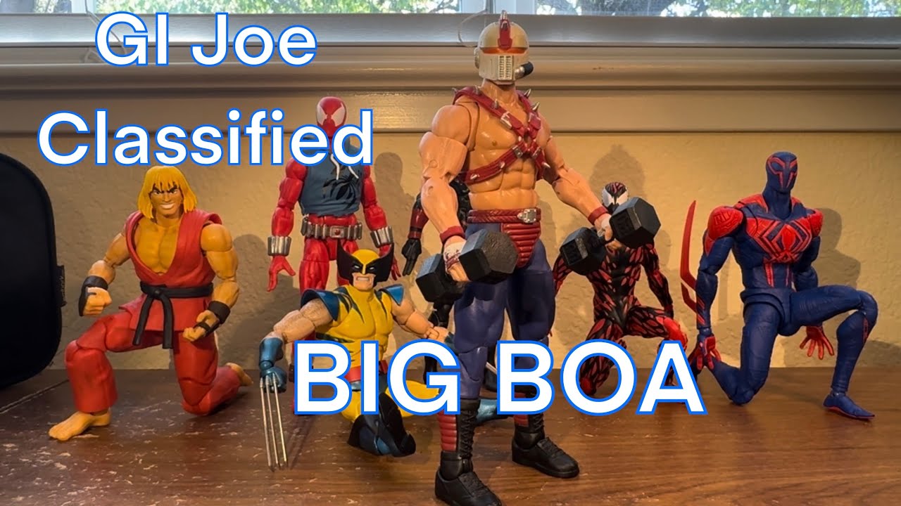ALL ABOUT ARTICULATION - GI Joe Classified BIG BOA - YouTube
