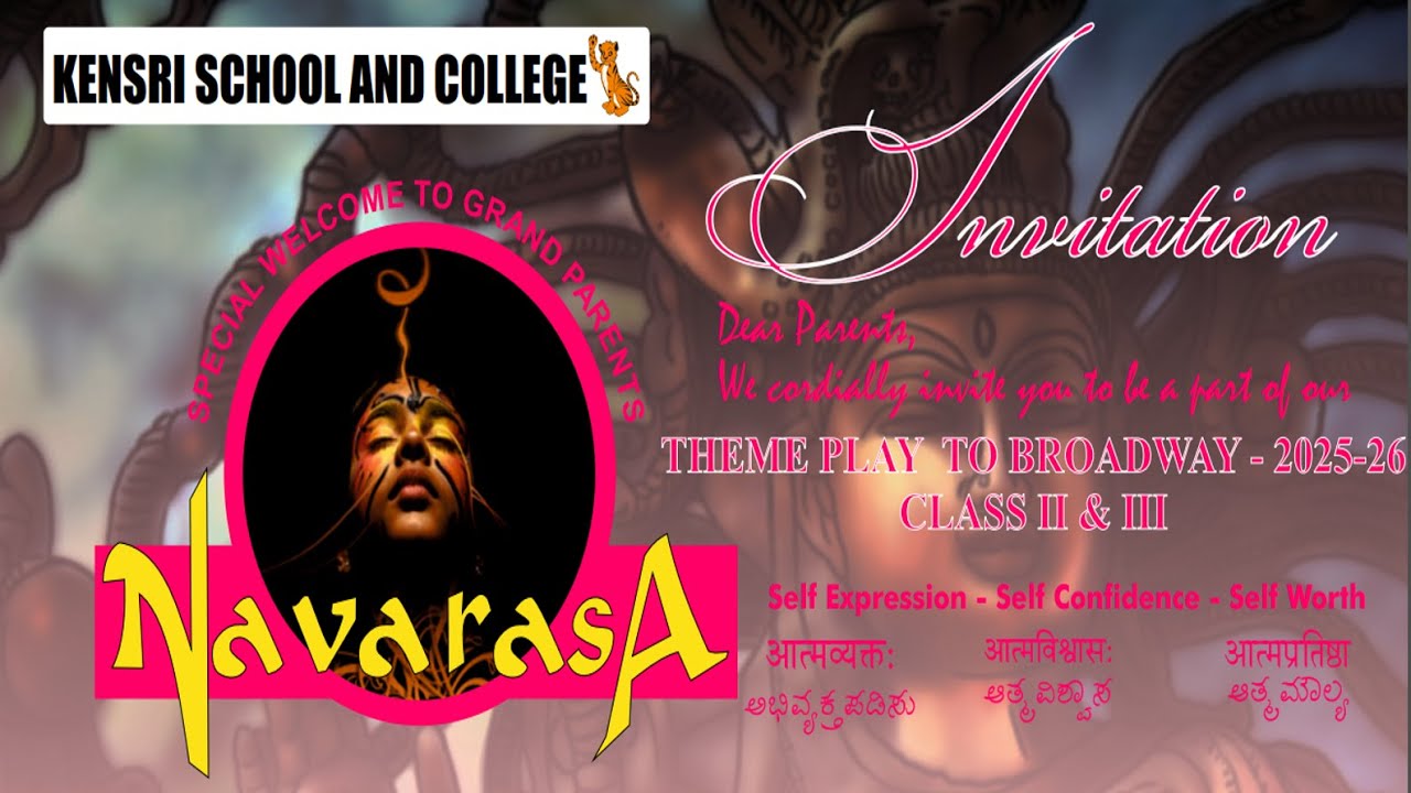 NAVARASA 2025 | KENSRI SCHOOL | THEMEPLAY - YouTube