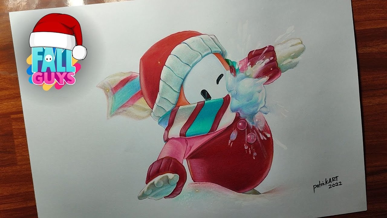 FALL GUYS! - MERRY CHRISTMAS | patrickART - YouTube