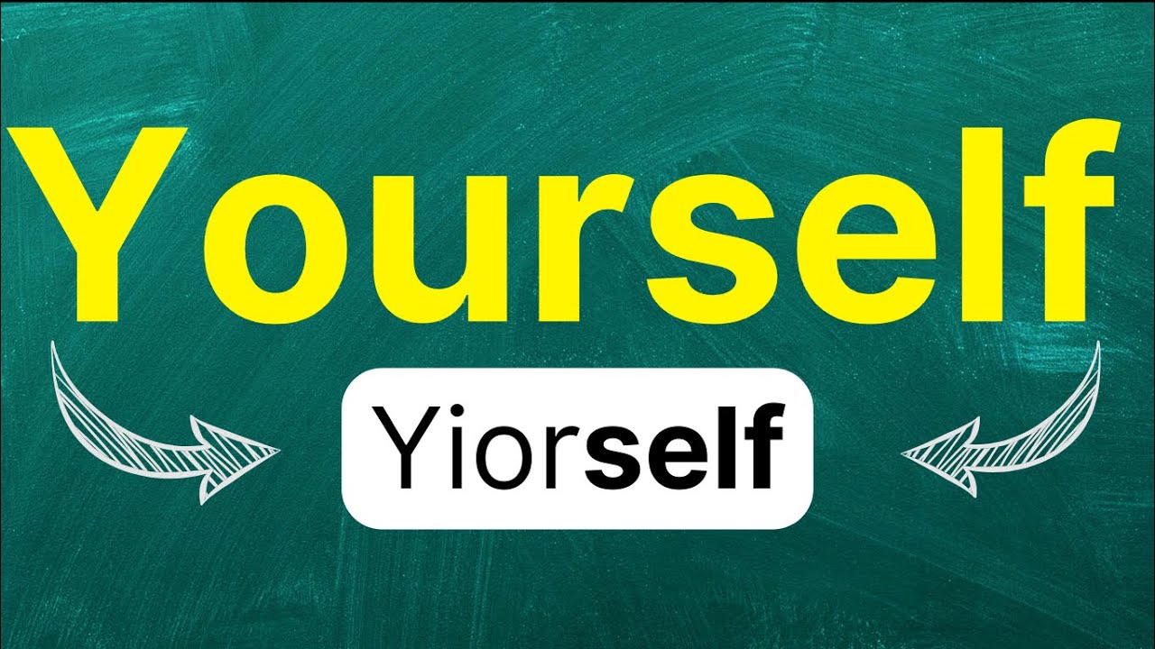 Cómo pronunciar: 'Yourself' 'Tú mismo' 'Usted mismo' 'Ello mismo' en ...