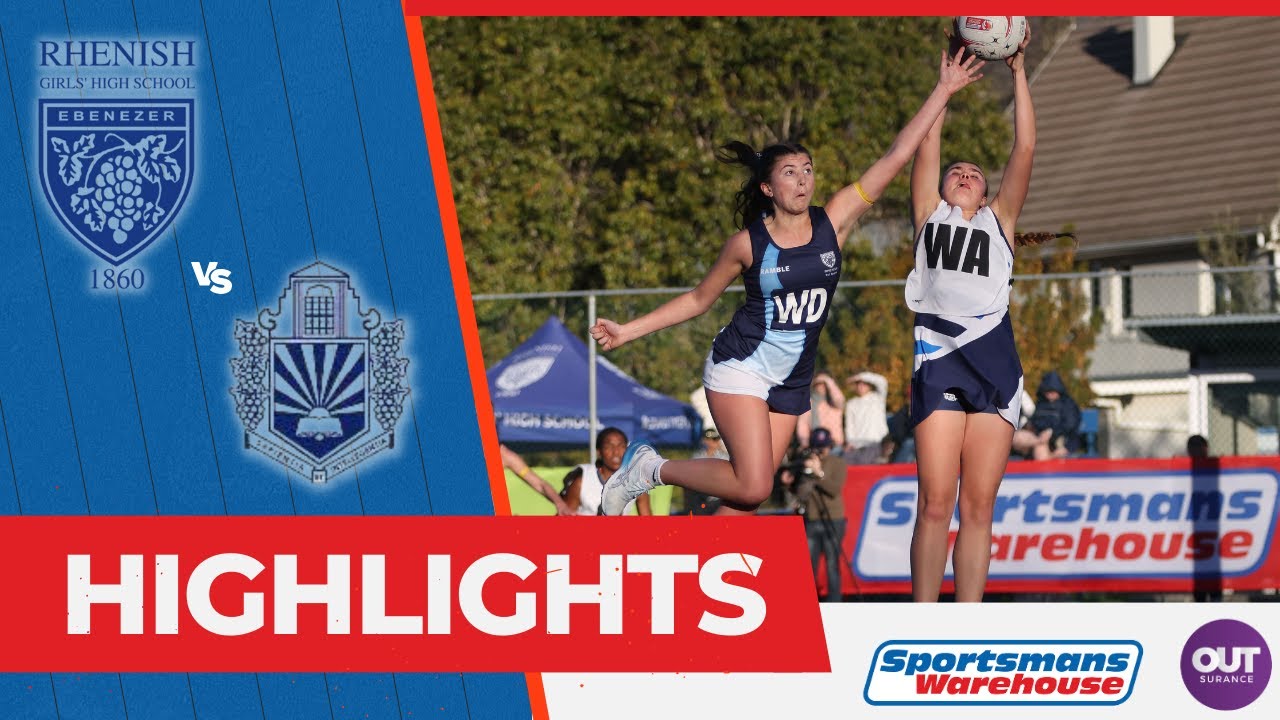 NETBALL HIGHLIGHTS 2023 | Rhenish Girls' High vs Parel Vallei - YouTube