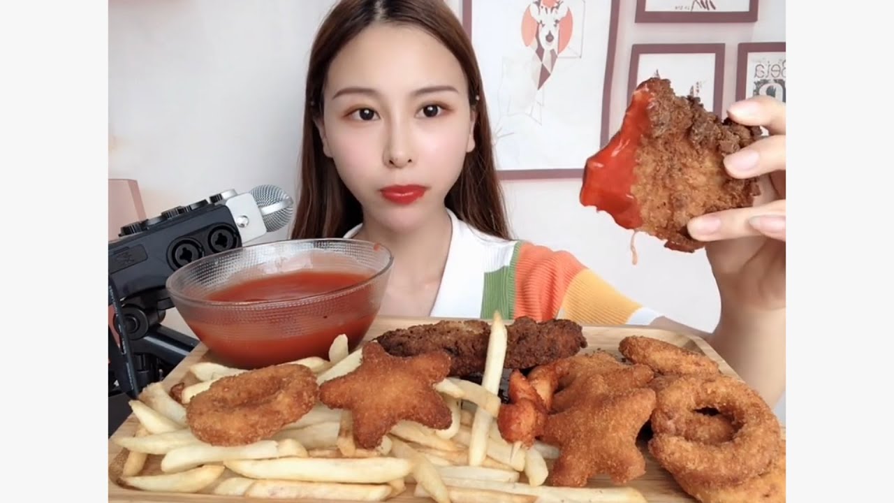 ASMR eating (Most Crunchy Satisfying Eating Sounds) NO TALKING – #37 ...