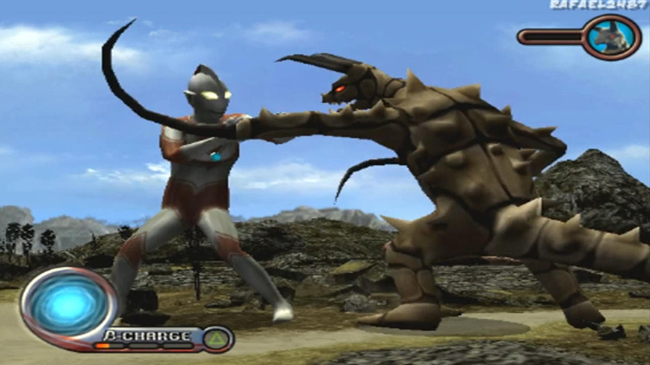 Ultraman Jack PS2 (Return of Ultraman Part 3) Ultraman Jack vs Gudon HD ...