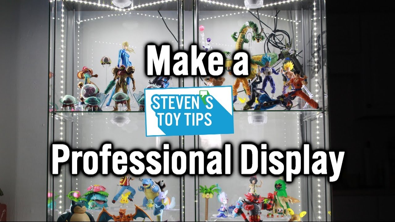 How to make an Action Figure Display - YouTube