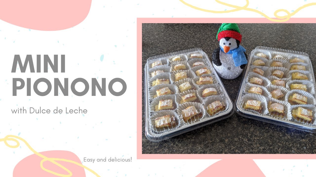 Mini Pionono with Dulce de Leche | Eng version - YouTube